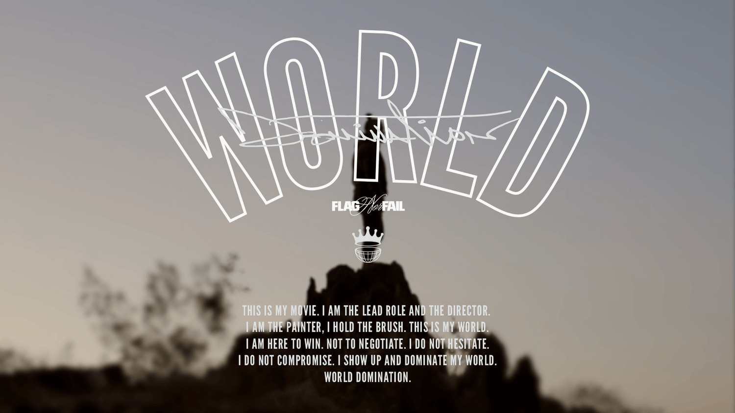 4.13.23 | World Domination Collection – FLAG NOR FAIL