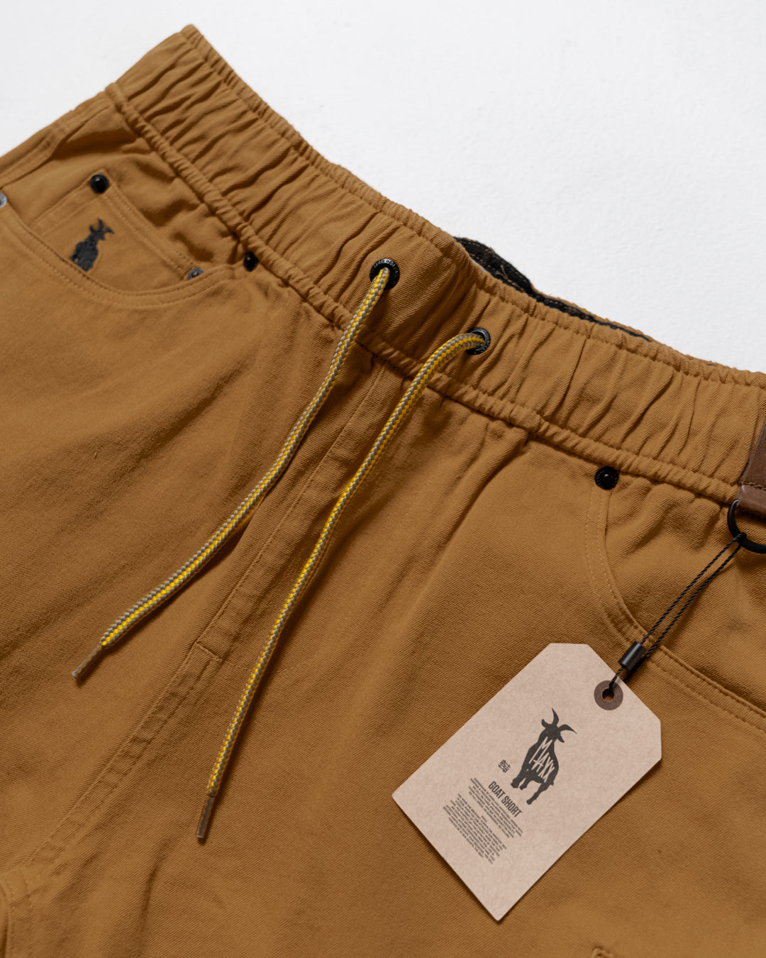 GOAT SHORTS - SADDLE – FLAG NOR FAIL