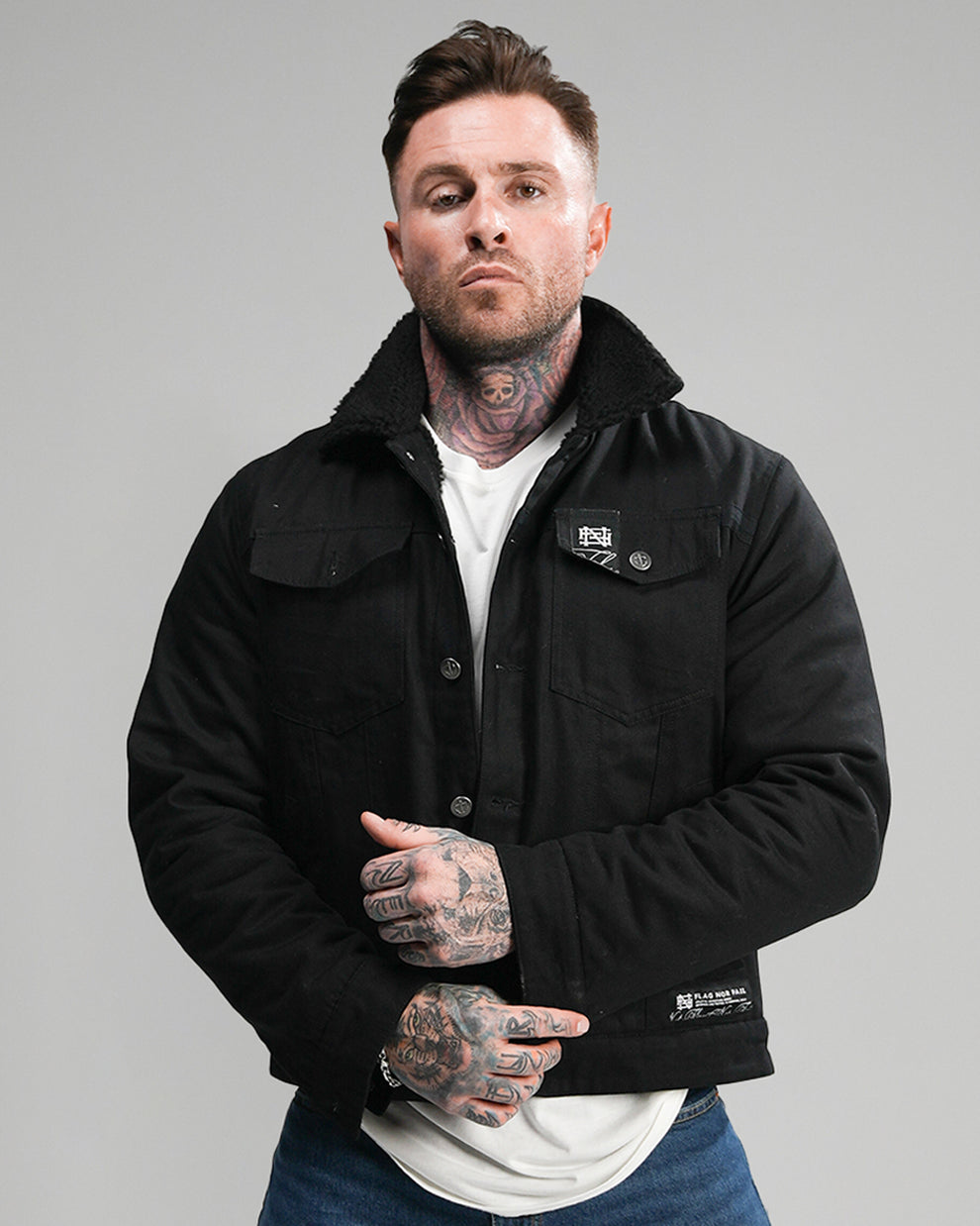 FOREVER JACKET - BLACK – FLAG NOR FAIL