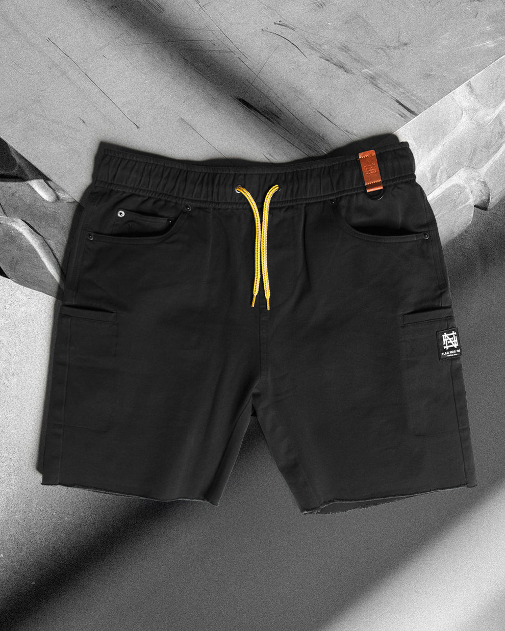 GOAT SHORTS - BLACK – FLAG NOR FAIL