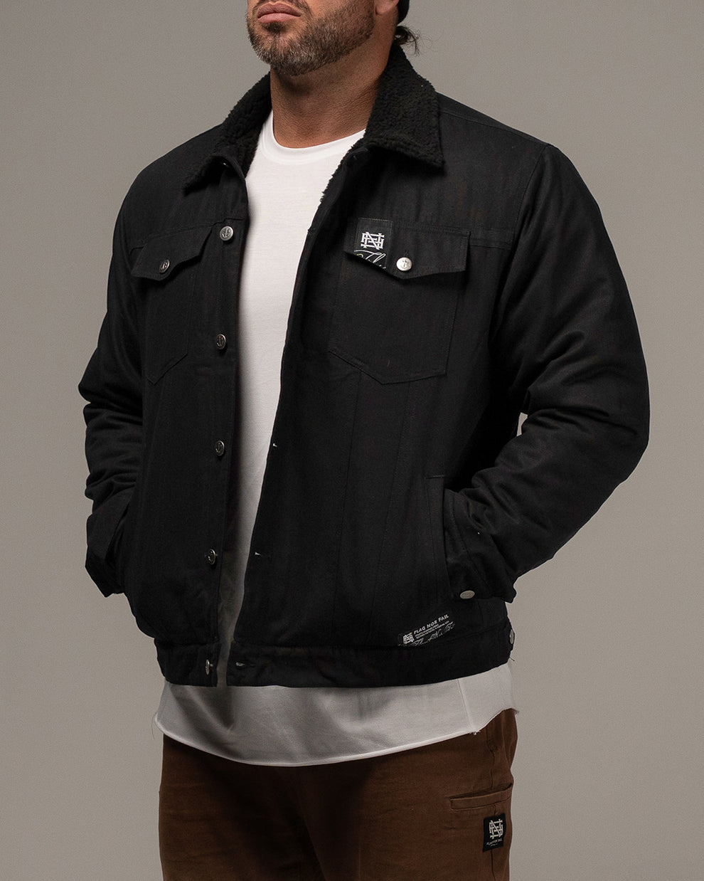 FOREVER JACKET - BLACK – FLAG NOR FAIL