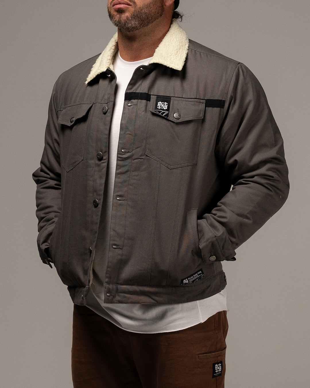 FOREVER JACKET - GREY – FLAG NOR FAIL