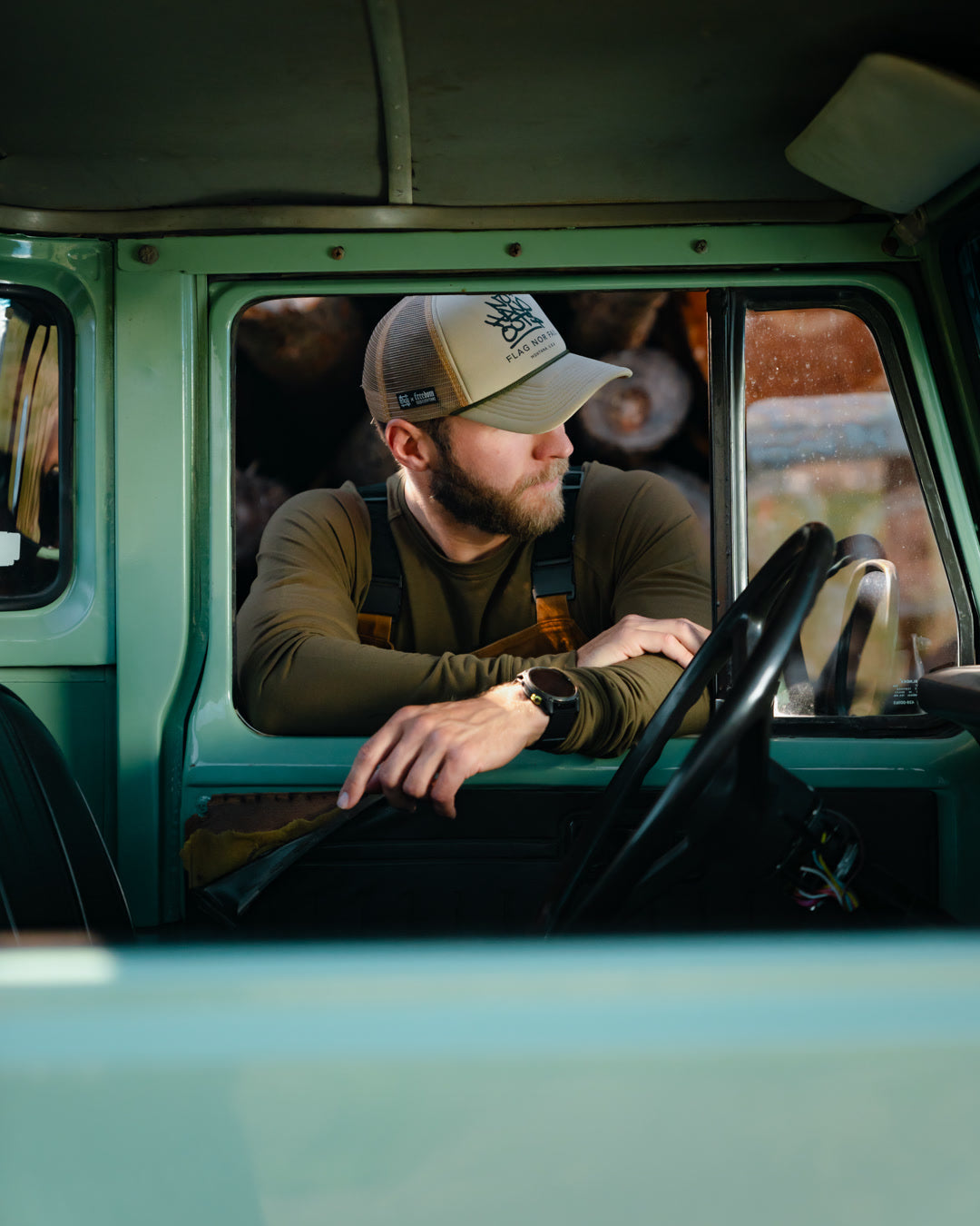 CORE LONGSLEEVE - OLIVE – FLAG NOR FAIL