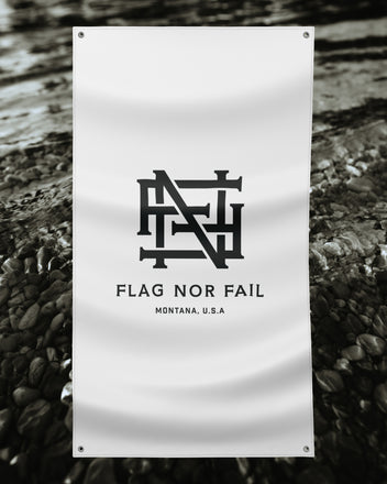 MONOGRAM FLAG – FLAG NOR FAIL