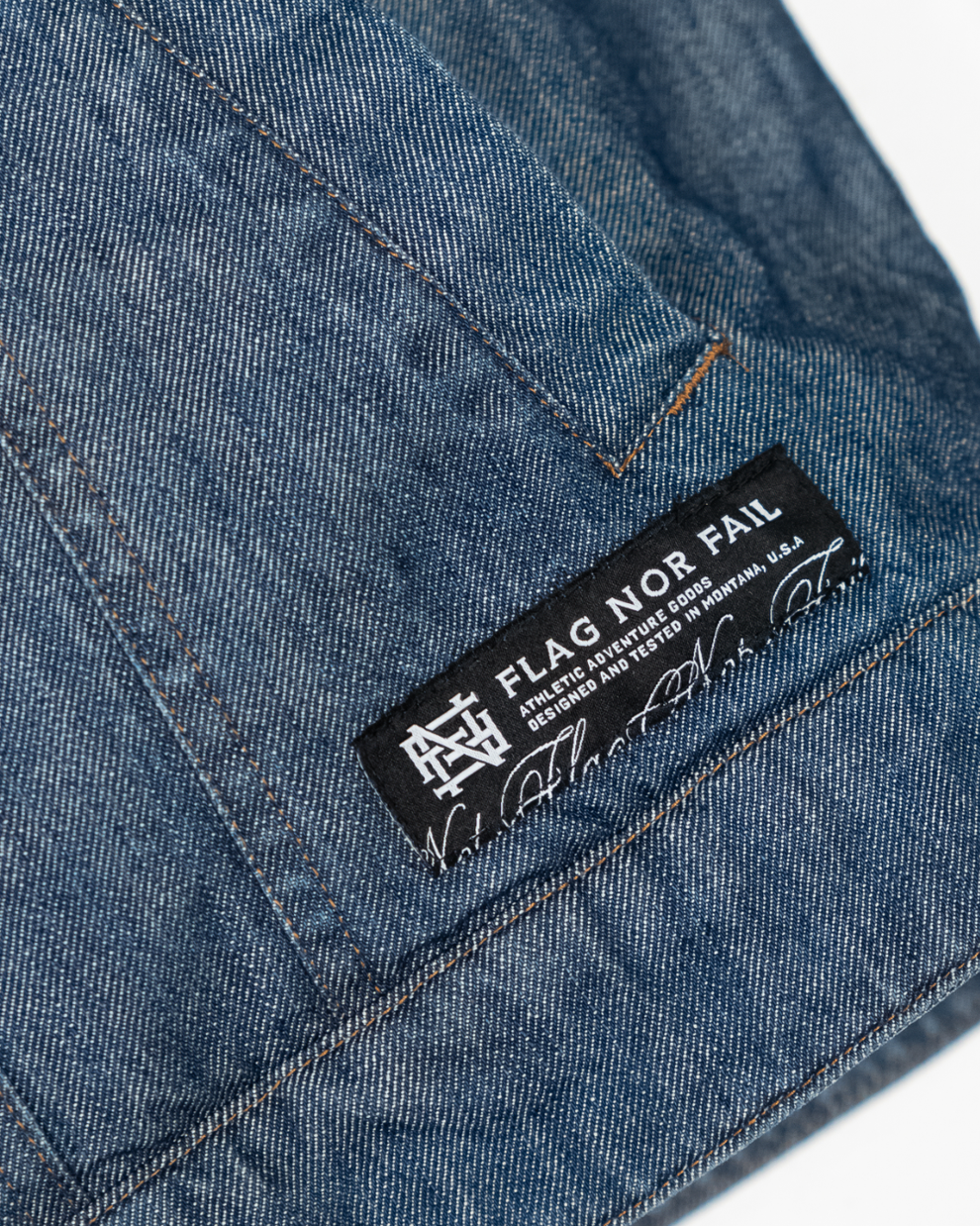FOREVER JACKET - DENIM – FLAG NOR FAIL