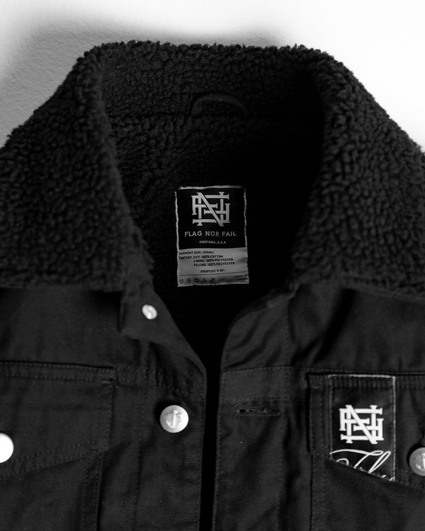 FOREVER JACKET - BLACK – FLAG NOR FAIL