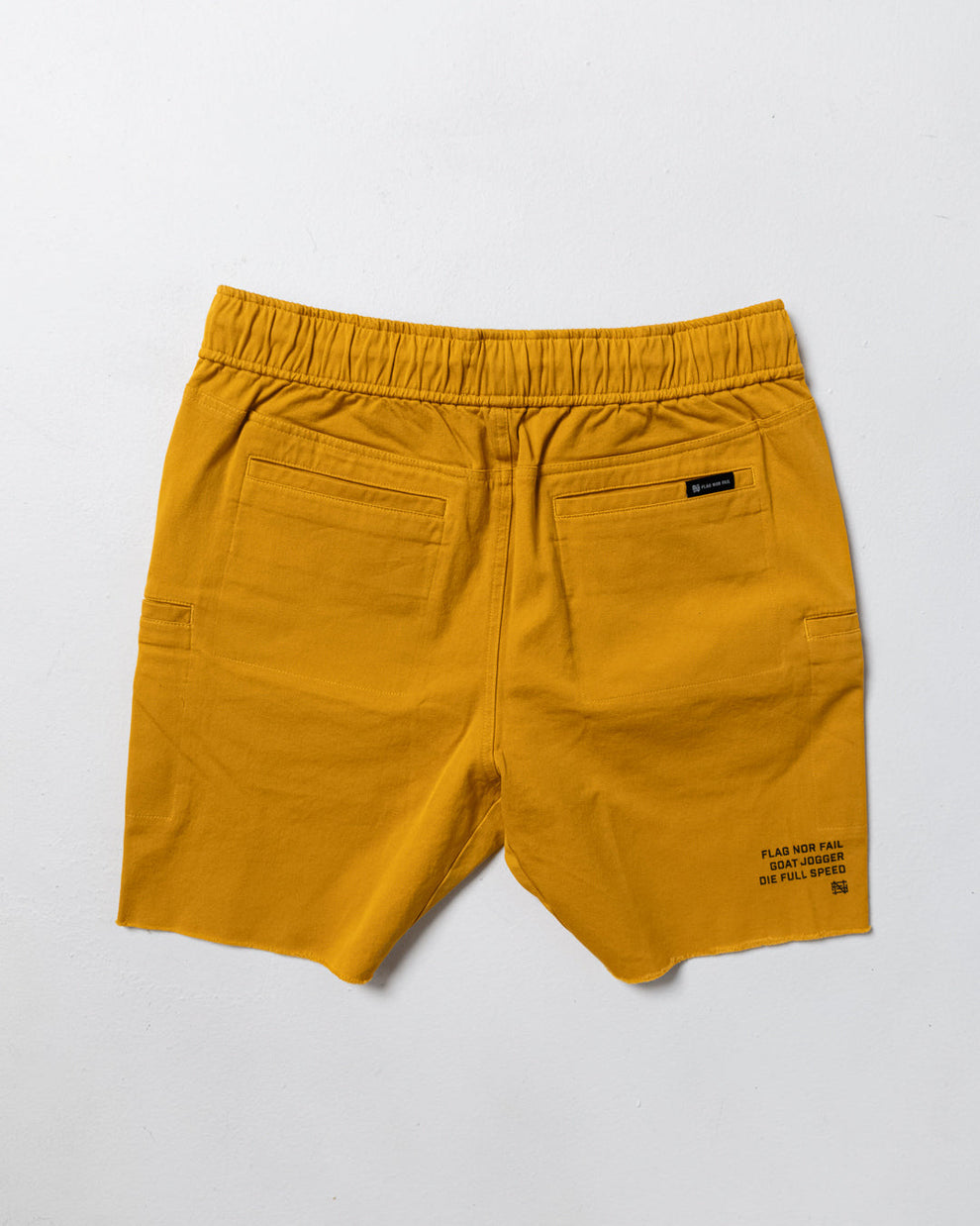 GOAT SHORTS - GOLD – FLAG NOR FAIL