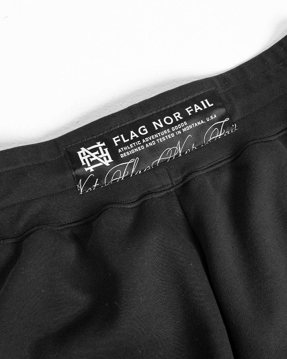 WOMENS OVERSIZED SWEATPANTS - BLACK – FLAG NOR FAIL