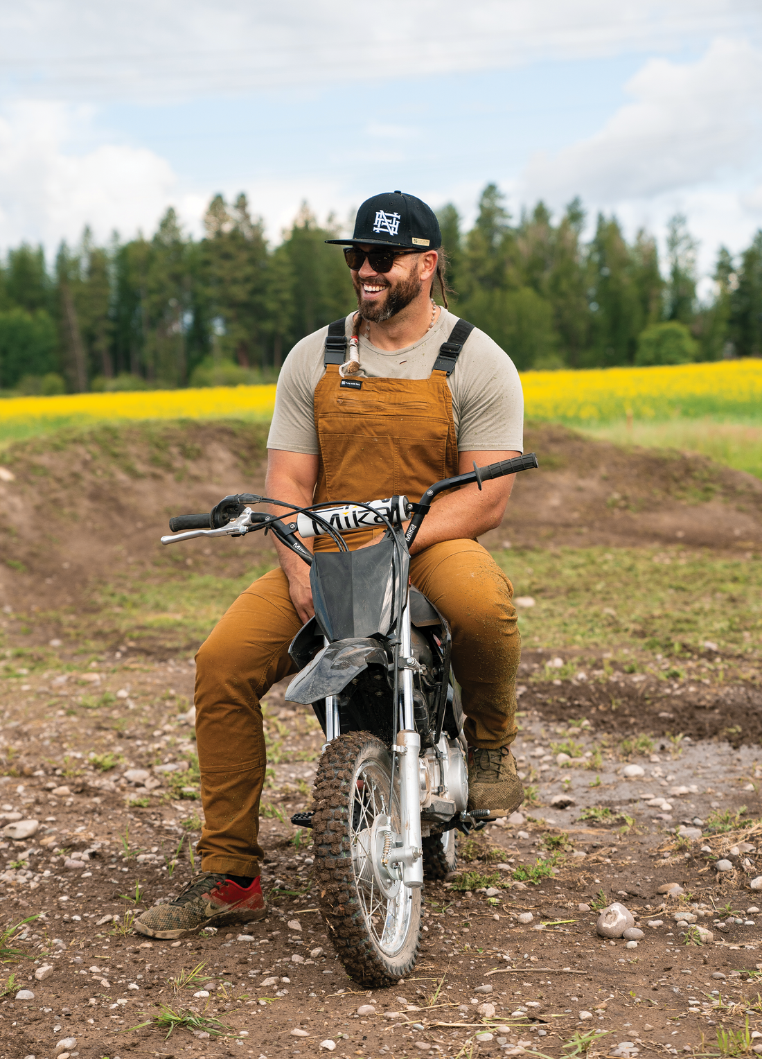 FOREVER OVERALLS - TIMBER – FLAG NOR FAIL