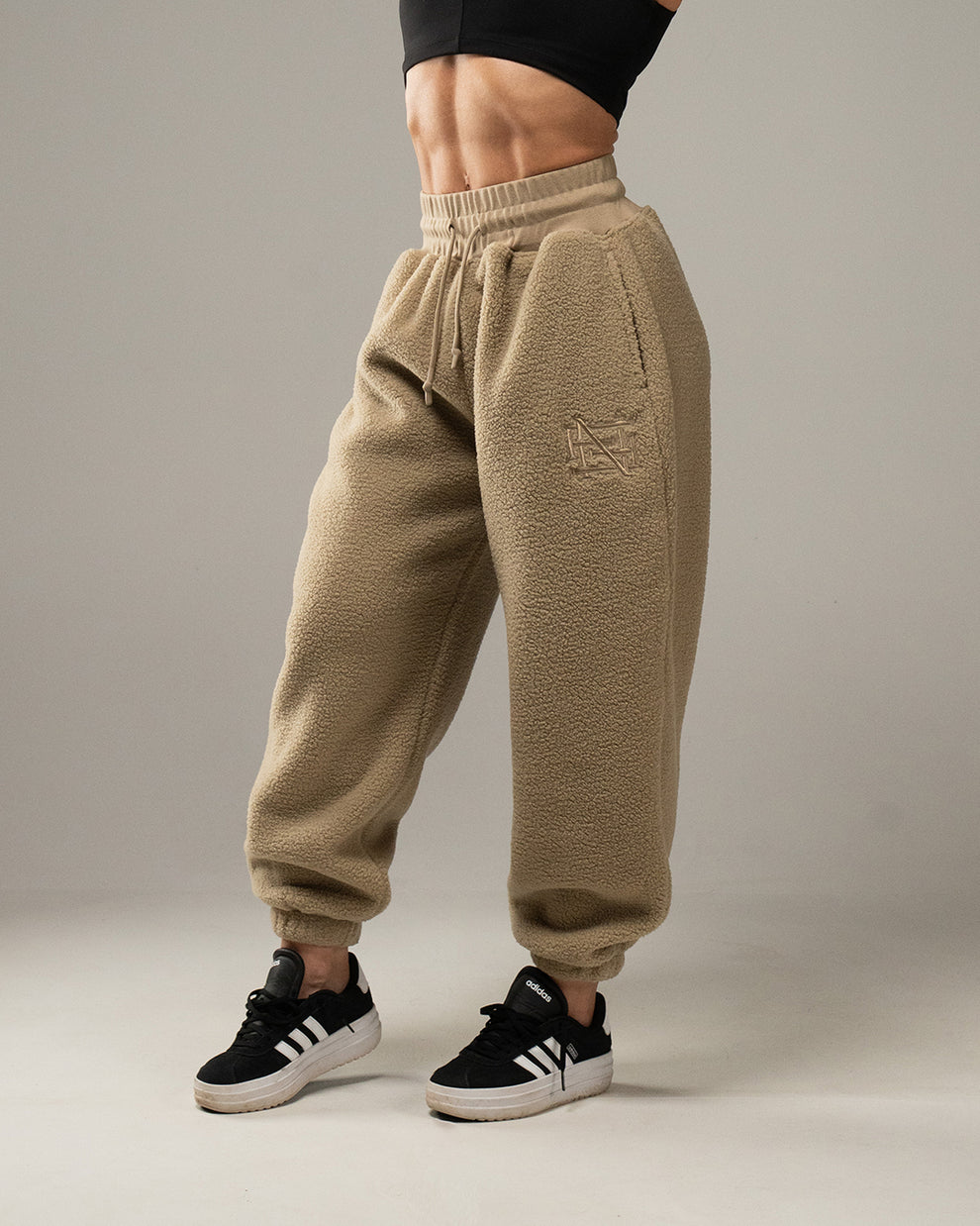 WOMENS OVERSIZED SWEATPANTS - SHERPA – FLAG NOR FAIL
